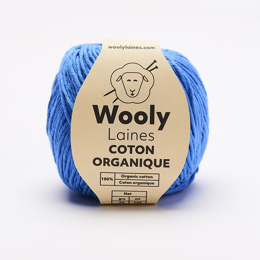 COTON ORGANIQUE WOOLY LAINES | Fil en 100% Coton Organique